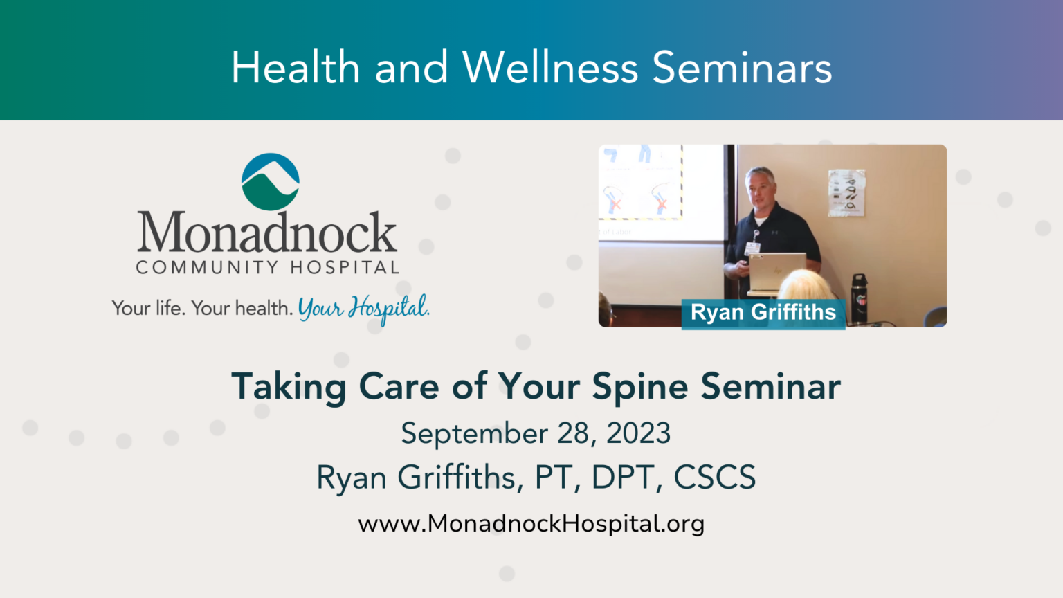 Taking Care of Your Spine | Posture, Core Strength & Body Mechanics